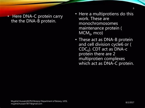 Comparison Between Replication Of Prokaryotes And Eukaryotes Ppt