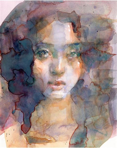 Watercolor Painting Face Watercolor Acrylic Painting Water Color Portraits Watercolor