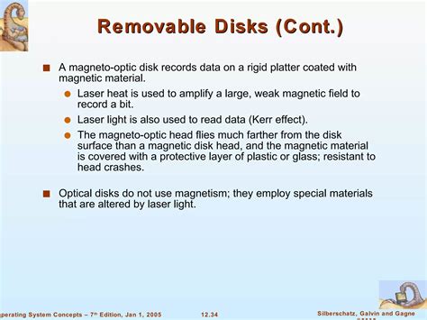 Chapter 12 Mass Storage Systems Ppt