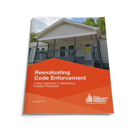 Reevaluating Code Enforcement Center For Community Progress