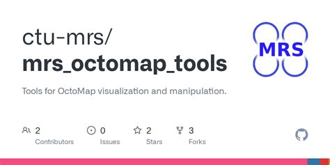 GitHub Ctu Mrs Mrs Octomap Tools Tools For OctoMap Visualization And Manipulation