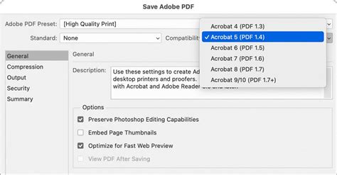 Cannot Save File Type As Adobe Pdf In Photoshop Adobe Product