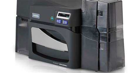 Hid Fargo Dtc E Single Sided Id Card Printer Universal Smart Cards