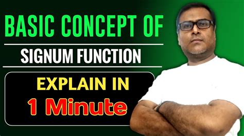 Signum Function For Jee In Bengali Jeeshortcut Wbjee2023 Youtube