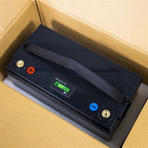 리튬 철 인산염 배터리 박스 Bms Lcd 디스플레이 배터리 팩 12v 24v 100ah 120ah 150ah