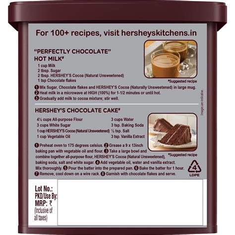 Hersheys Cocoa Powder 225g Premium Quality Cocoa For Baking And Cooking Buy Now With