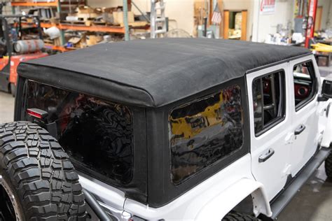 Jeep Jlu Factory Soft Top Mounting Kit For Genright Cage Genright Off
