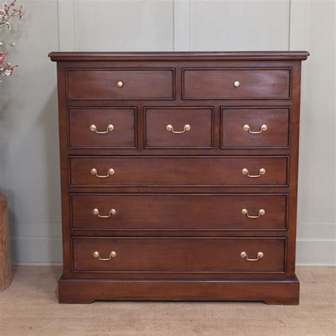 Large Mahogany Chest Of Drawers