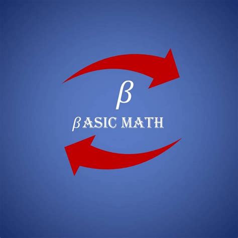 Basic Math Youtube