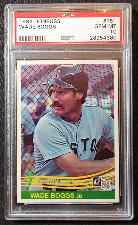 Wade Boggs 1984 Donruss 151 Base Price Guide Sports Card Investor