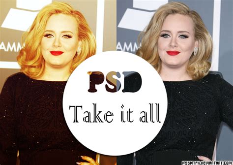 Adele Psd Coloring By Mssmtpx On Deviantart