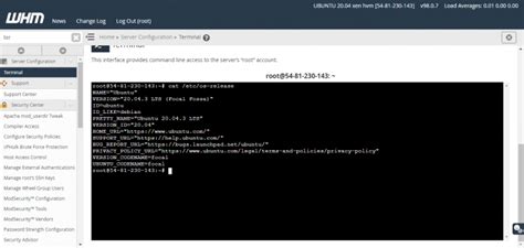 How To Install WHM CPanel On Ubuntu LTS Linux LinuxShout