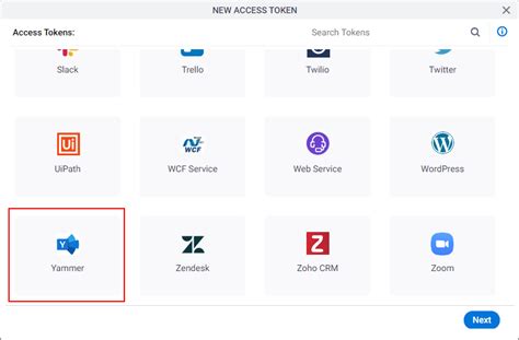 Access Token For Yammer