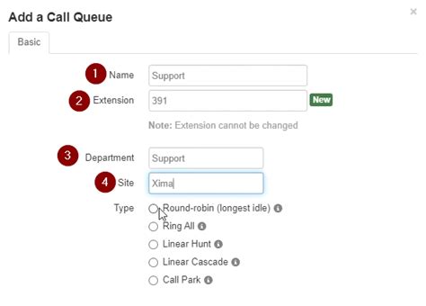 Xima Ucaas Creating A Call Queue