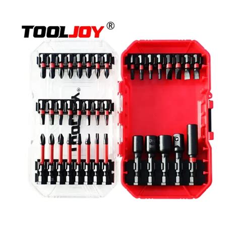 Tooljoy Muti Function 37 Piece Impact Magnetic Screwdriver Bit Set