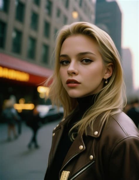 Premium Ai Image Photo Of A Grunge Style Woman In The Streets