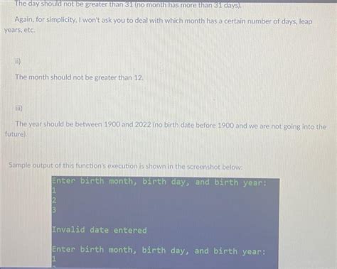 solved write a program prompts a user to enter two dates