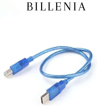 Jual Kabel Data Usb Type A To Usb Type B Arduino Uno Atau Mega 30cm Shopee Indonesia