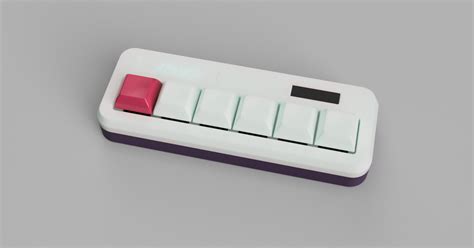 Zrak6 6 Keys Hardwired Custom Macropad Whith Oled Display By Timurey Download Free Stl Model