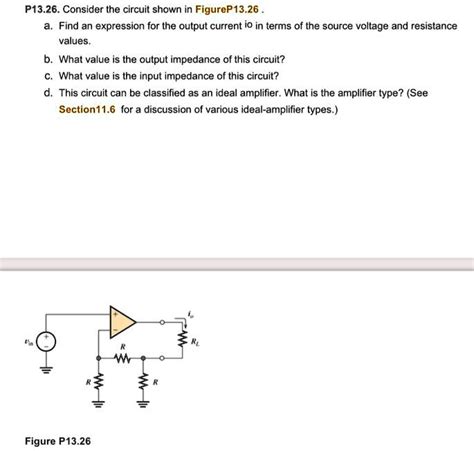 solved p13 26 consider the circuit shown in figure p13 26 find an