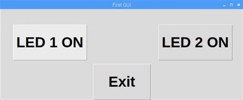 Developing A Simple GUI Using Tkinter To Control GPIO Of Raspberry Pi