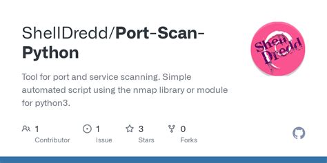 Github Shelldreddport Scan Python Tool For Port And Service