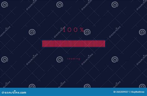 40 Percent Uploading Progress Bar Red Loading And Processing Menu Bar