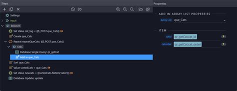 Change Order Of Tagify Field Items Server Connect Need Help Wappler Community