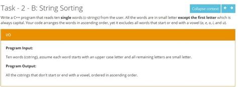 Solved Task 2 A Sorting Arrays Collapse Context You Are
