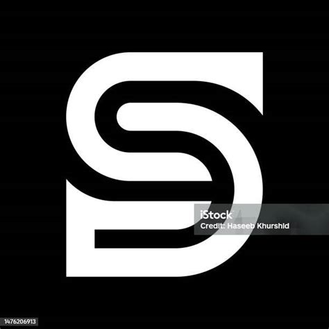 최소한의 Sd 로고 고급 배경에 Ds 편지의 아이콘입니다 Sd 모노그램 이니셜을 기반으로 한 로고 아이디어 전문적인 다양한 문자