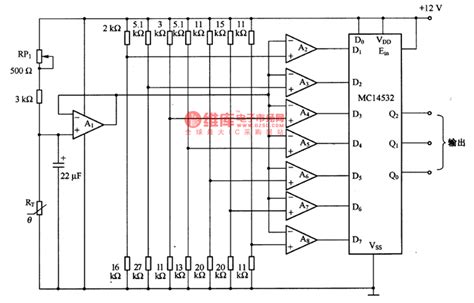 Temperature Measurement Circuit One Of Thermistors Measuring And Test
