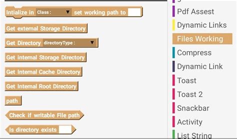 New Files Custom Blocks For Sketchware