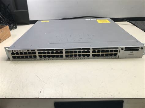 Cisco Ws C3850 48p S 3850 Series Switch With C3850 Nm Blank And 1x Pwr Supply For Sale