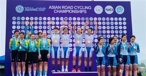 한국사이클 아시아도로선수권 여자 단체도로독주 금