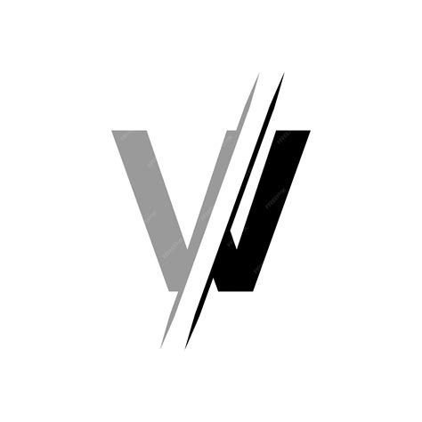 Vv Letter Logo Design Template Elements Vv Letter Vector Logo Premium