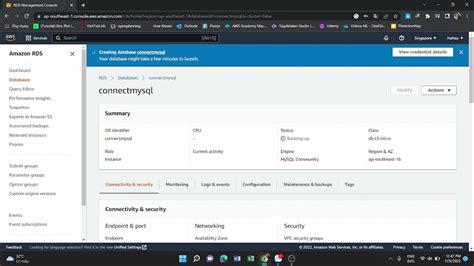 Connect Mysql Workbench Trên Aws Rds Youtube