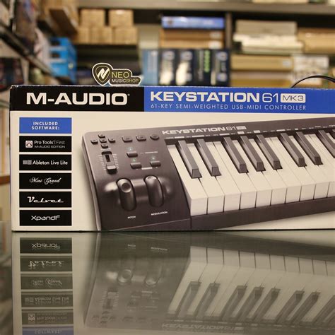Jual M Audio Keystation 61 Mk3 Keyboard Controllers Original Shopee Indonesia