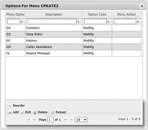 Menu Generator Documentation Center