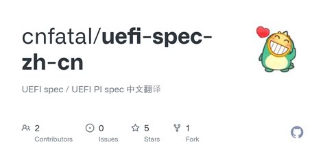 Github Cnfatal Uefi Spec Zh Cn Uefi Spec Uefi Pi Spec 中文翻译
