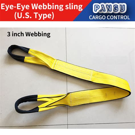 Oem Us Nylon Web Sling Heavy Polyester Synthetic Lifting Sling 1