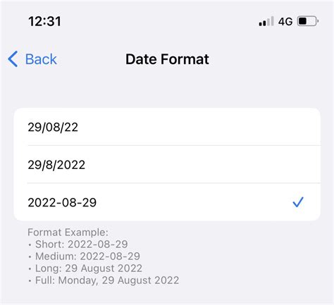 Ios 16 1 Adds Support For Iso8601 R Ios