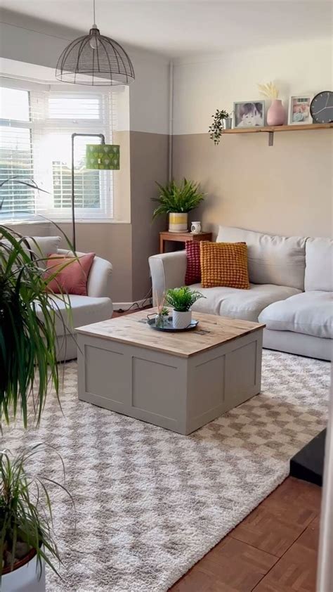 ikea kallax unit upside down coffee table hack