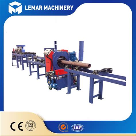 중국 맞춤형 파이프 절단 및 경사지는 기계 제조업체 공장 Wuxi Lemar Machinery