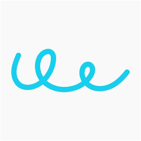 Premium Vector Squiggle Line Element