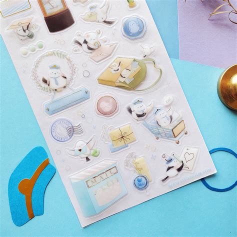 Birb Post Sticker Sheet Stickii