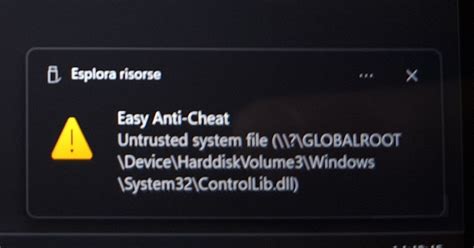 Easy Anti Cheat Error Untrusted System File Controllib Dll Intel Graphic Driver Issue Msi