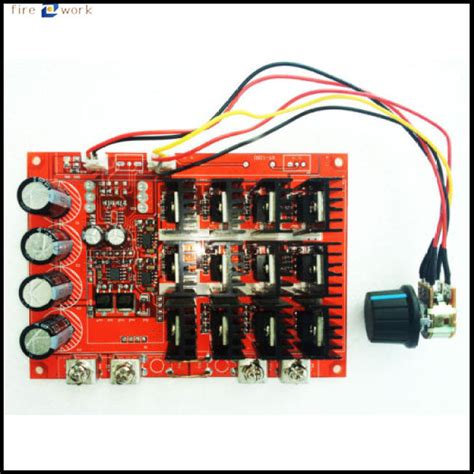 ข้อเสนอพิเศษ 10 50v 60a Dc มอเตอร์ควบคุมความเร็ว Pwm Hho Rc Controller 12v 24v 48v 3000w Max