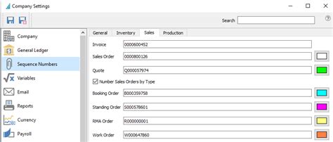 Sequence Numbers Spire User Manual 3 11