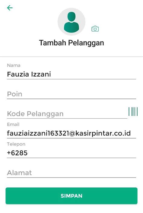 Cara Menambah Data Pelanggan