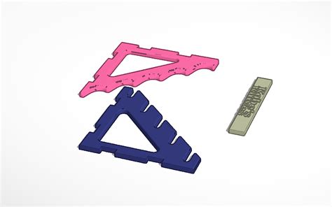3d Design Knife Stand For Knives Tinkercad